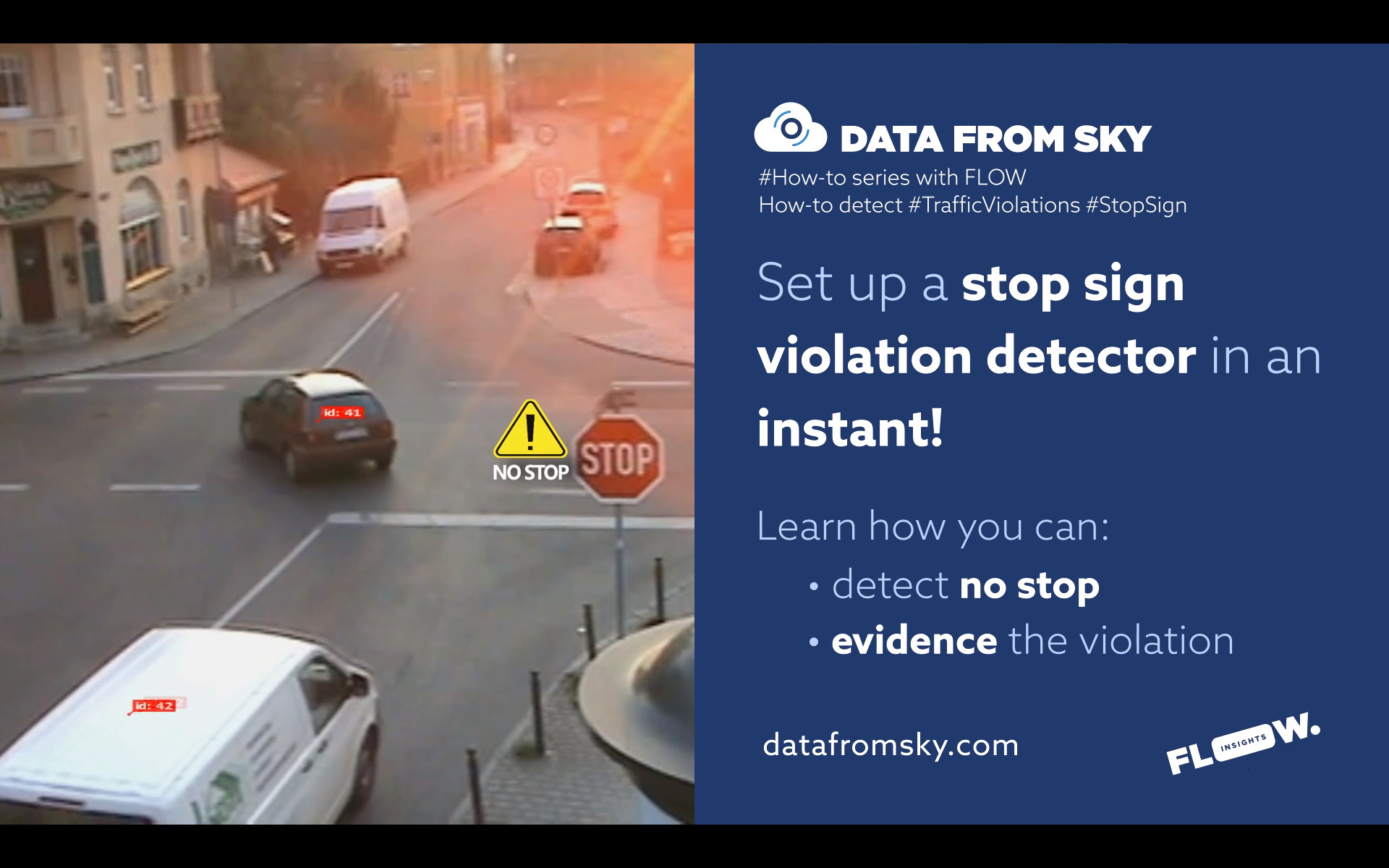 Stop Sign Violation Detection With Flow Datafromsky