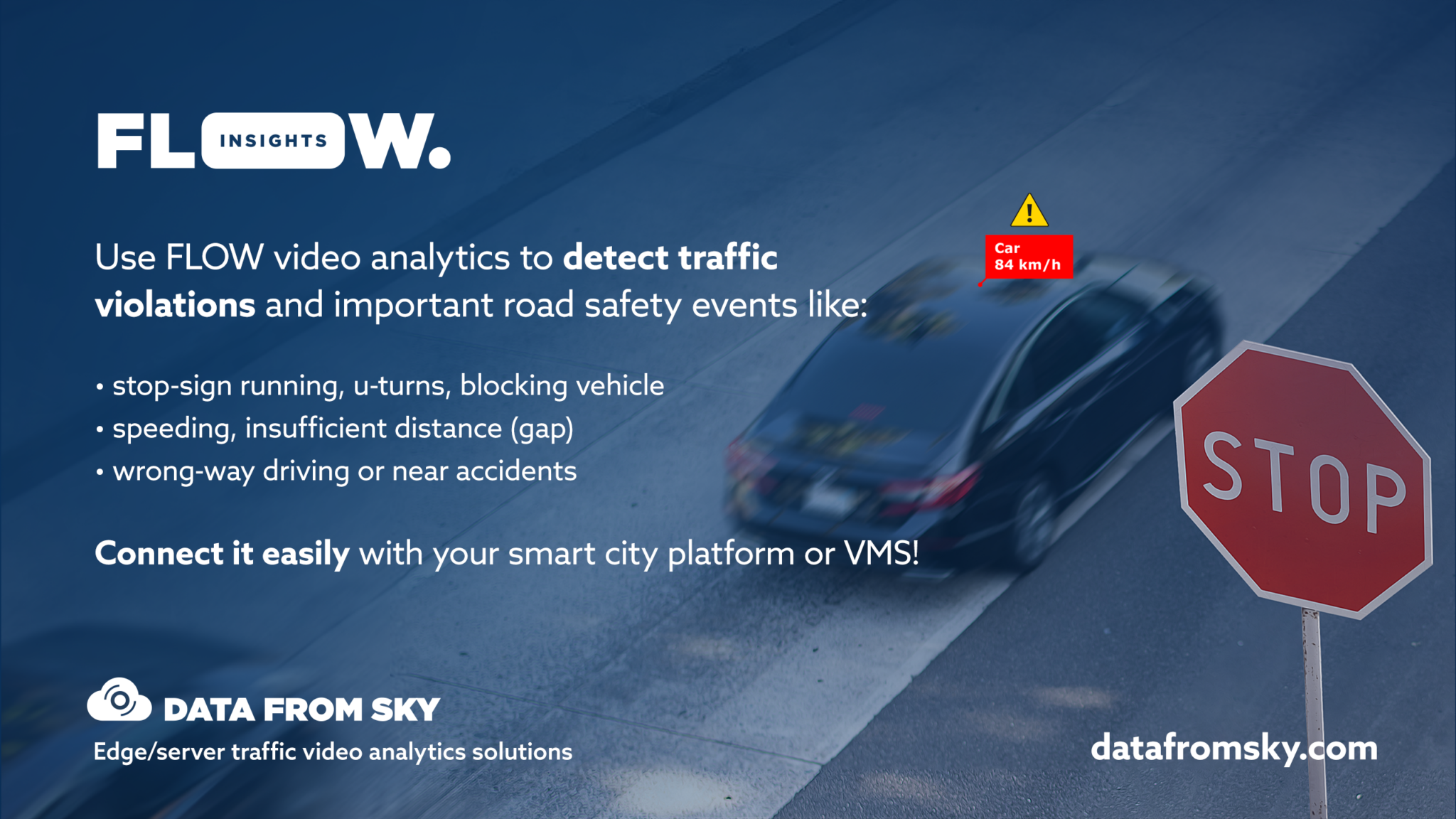 Detect stop sign running and other traffic violations with FLOW ...