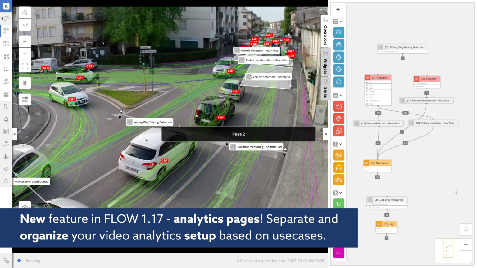 New pages feature in FLOW - DataFromSky