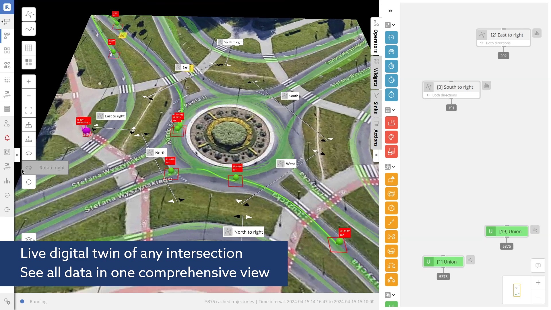 FLOW Fusion - Merge trajectory data from multiple cameras! - DataFromSky