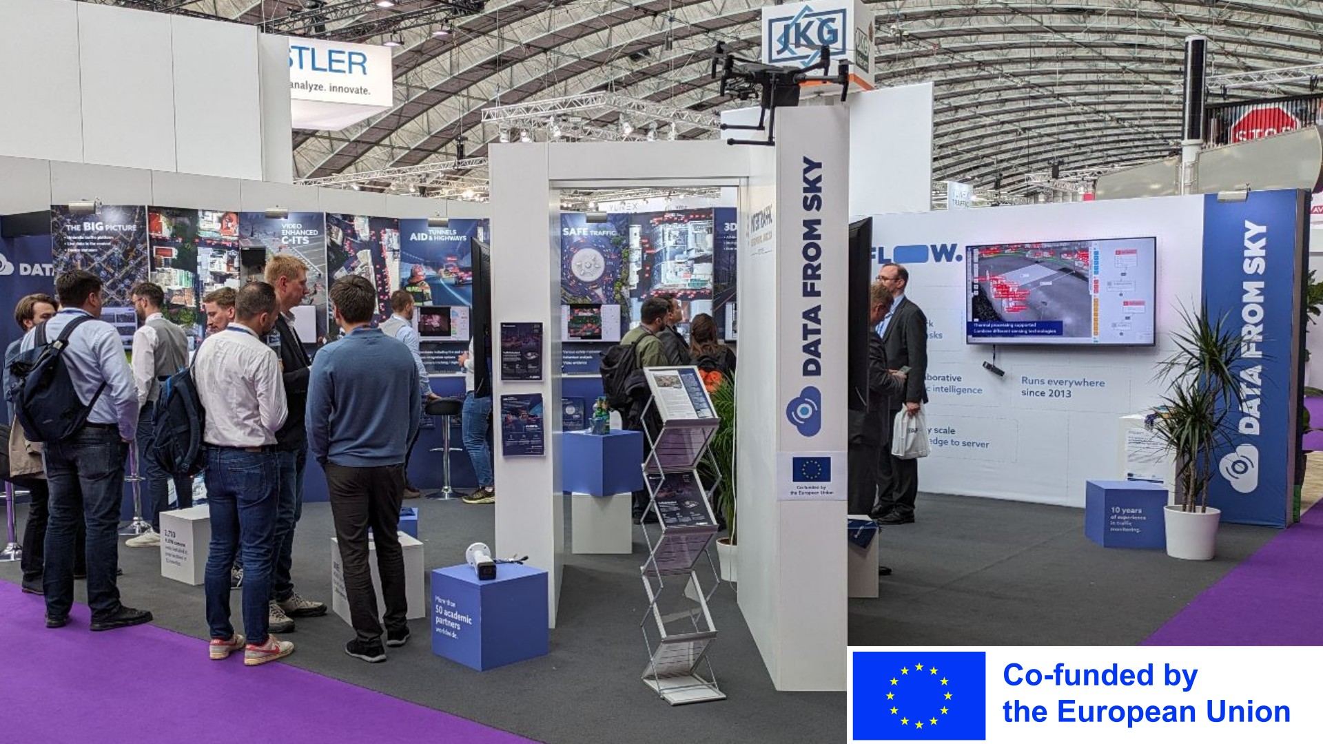 Intertraffic Amsterdam ends today! Last chance to come and see us at stand 01.511! - DataFromSky