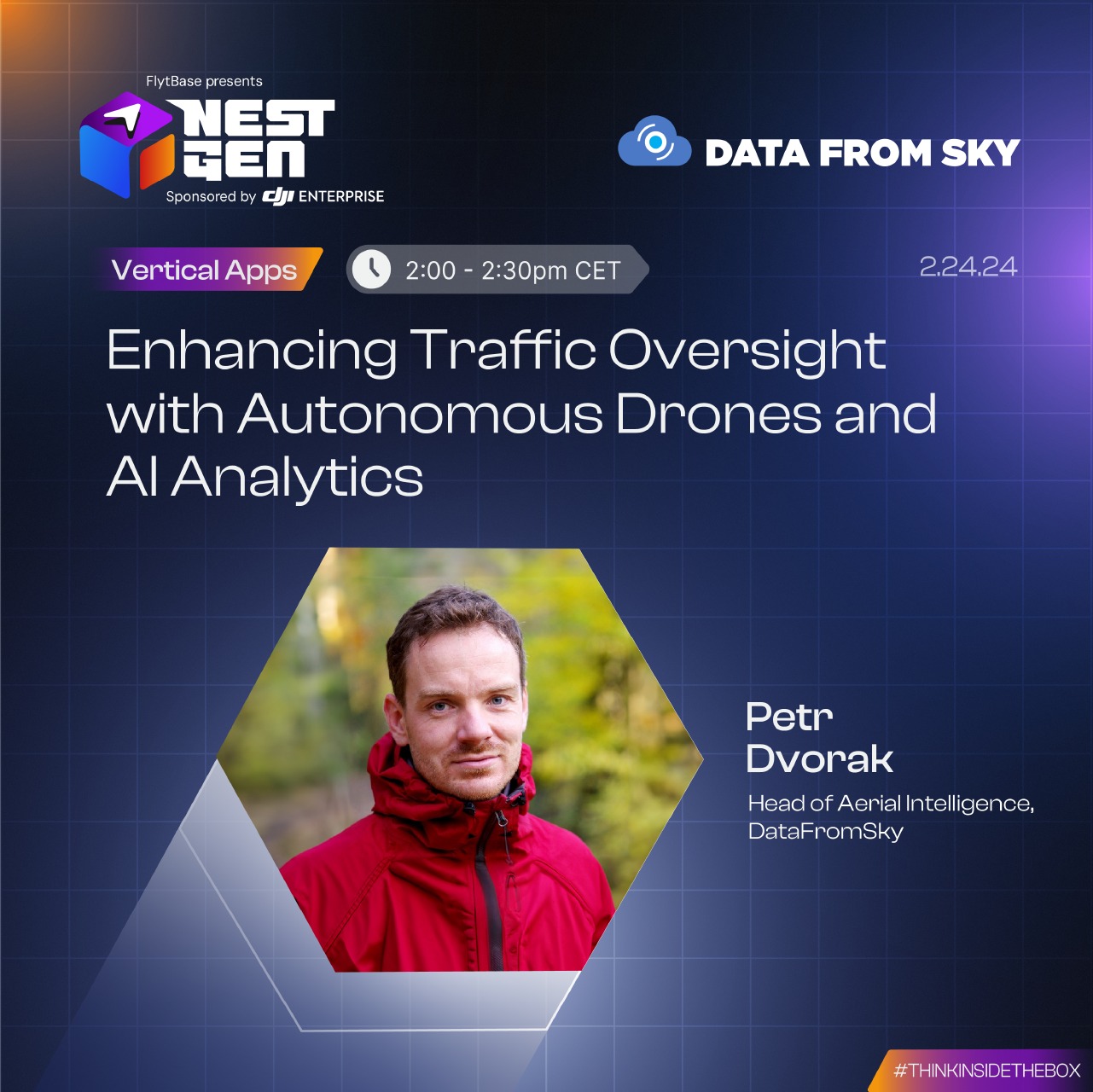 Nestgen Event From One to ∞ : Scale Up with Drone Autonomy organized by ...