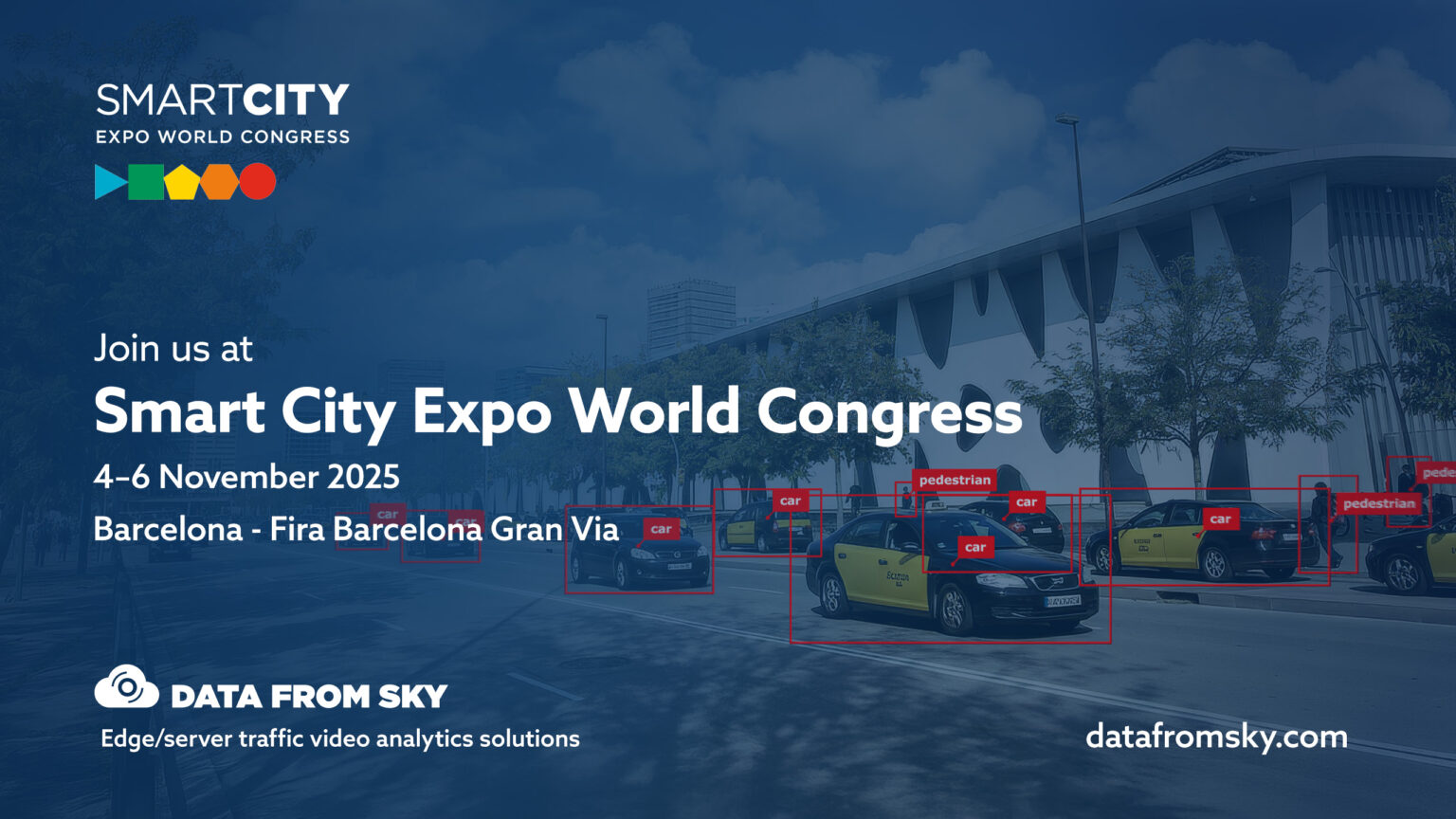 Smart City Expo World Congress 2025, Barcelona - DataFromSky